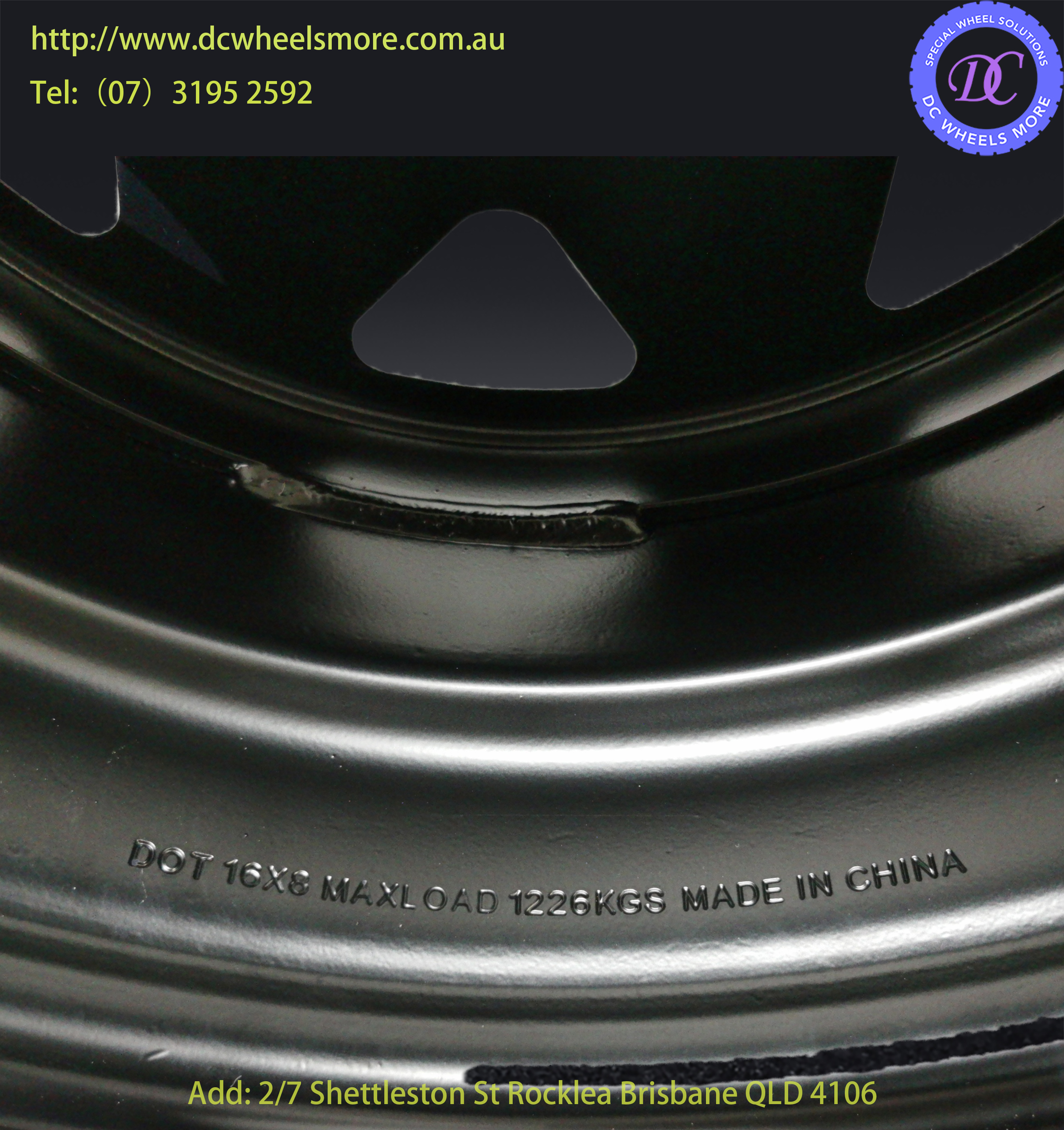 16X7J/ STEEL RIMS/ LOAD RATE: 1226/ OFFSET +24.5 PCD6-114.3 - DCWheels